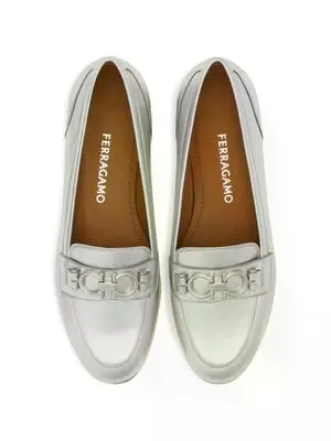 FERRAGAMO Gancini Ornament Moccasins