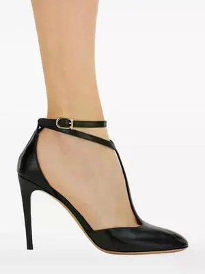 FERRAGAMO T-bar Stiletto Pumps