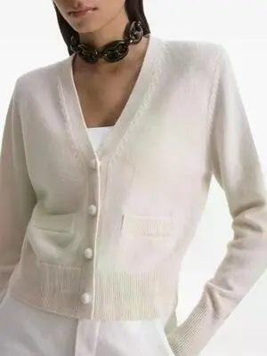 Scanlan Theodore V-neck Button-down Cardigan