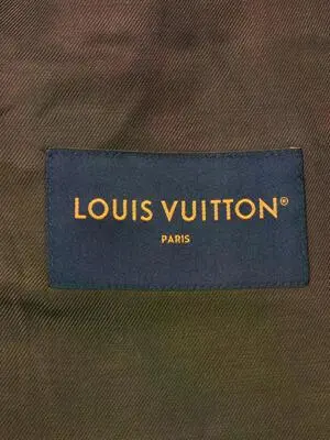 LOUIS VUITTON Monogram Embossed Oversized Jacket