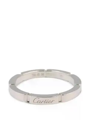 Cartier Maillon Panthère Ring In 18k White Gold - Silver