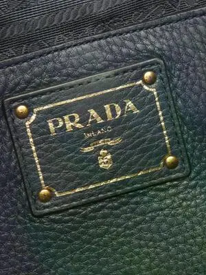 Prada Grained Leather Tote Bag
