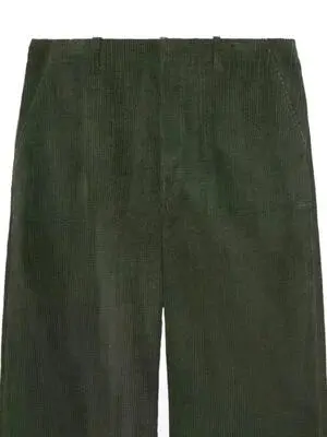 THE ELDER STATESMAN Waffle Corduroy Carpenter Trousers