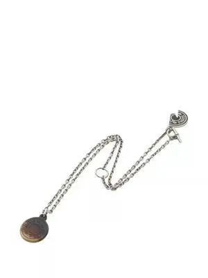 Hermès Buffalo Horn Carrousel Necklace - Silver
