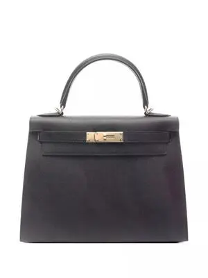 Hermès 28 Kelly Tote Bag - Black