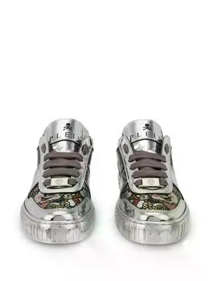 Philipp Plein 3d Ice Cream Mirror-effect Sneakers
