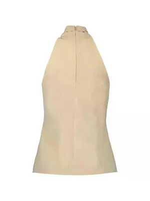 Veronica Beard Asymmetric Halterneck Top