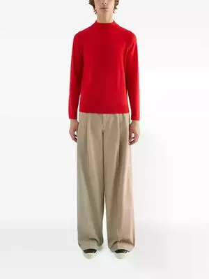 JIL SANDER Mock Neck Sweater