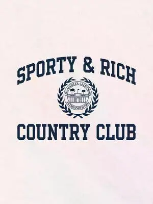 SPORTY & RICH Varsity Crest Shorts