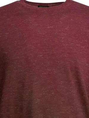 Zegna Marl Knit Crew-neck Sweater