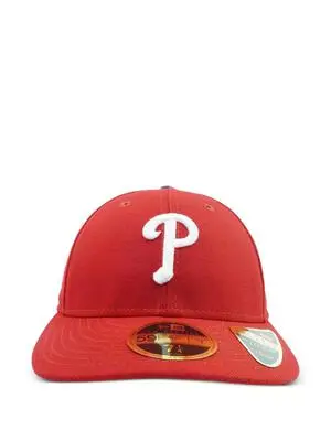 New Era Philadelphia Phillies Fitted Baseball Cap - Red