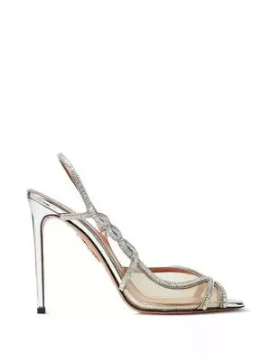 Aquazzura Peep Toe Sandals For Women