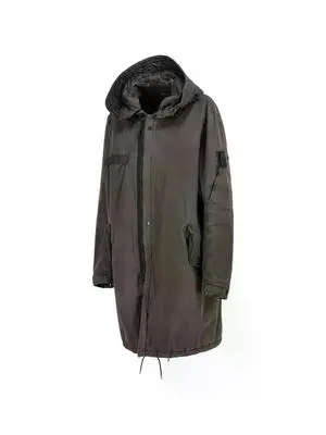 Stone Island Hooded Parka Coat