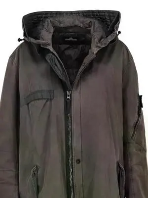 Stone Island Hooded Parka Coat