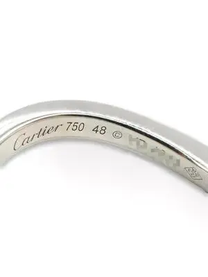 Cartier 18k White Gold Diamond Ring