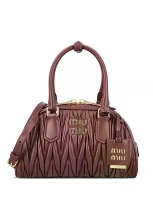 Miu Miu Matelassé Leather Shoulder Bag