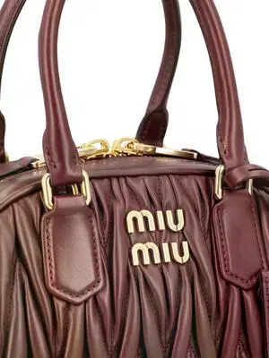 Miu Miu Matelassé Leather Shoulder Bag