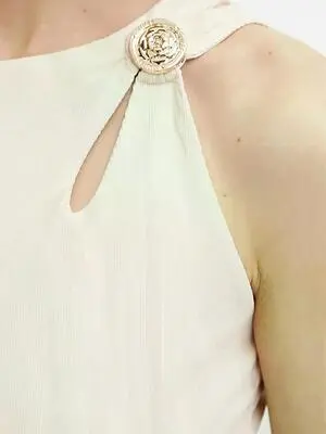 Guess Embellished Cutout Tank Top
