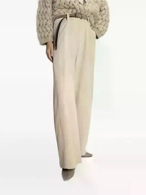 Brunello Cucinelli Beige Corduroy Trousers