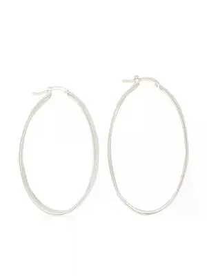JIL SANDER Raw Wildness Earrings - Silver