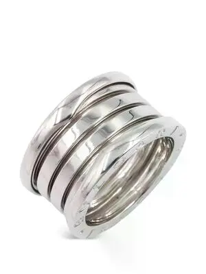 BVLGARI B.zero1 4-band Ring In White Gold
