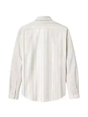 TRAIANO MILANO Long-sleeve Striped Shirt