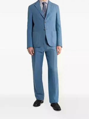Etro Single-breasted Patch-pocket Blazer