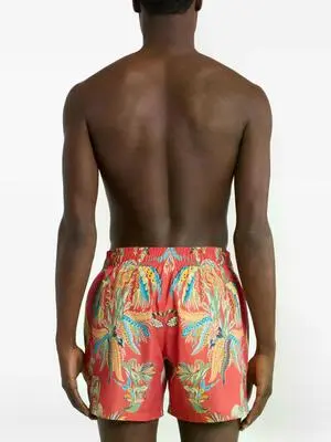 Etro Palm Tree Print Swim Shorts