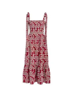 Erdem Spaghetti Strap Day Dresses