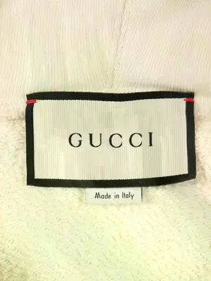 Gucci Sequin Hoodie With Blade Logo