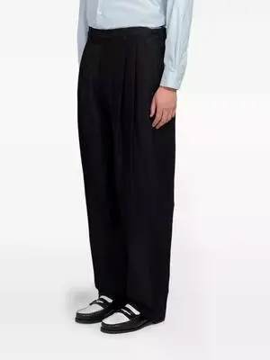 SSSTEIN Pleated Wide-leg Trousers