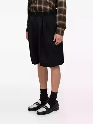 SSSTEIN Pleated Wide-leg Shorts