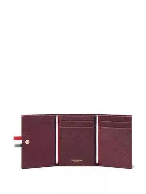 Thom Browne Pebble-grain Trifold Wallet
