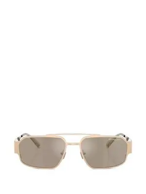 Michael Kors Geometric Frame Sunglasses - Gold