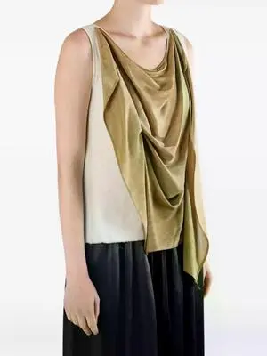 UMA WANG Draped Taylor Top