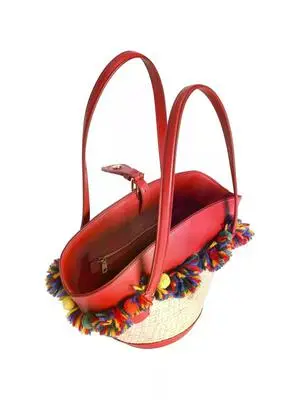Dolce & Gabbana Raffia Capri Bag