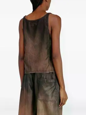 DIESEL® Ombre Effect Cropped Top
