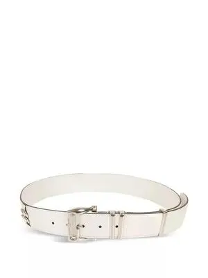 Ermanno Scervino Smooth Grain Leather Belt - Neutrals