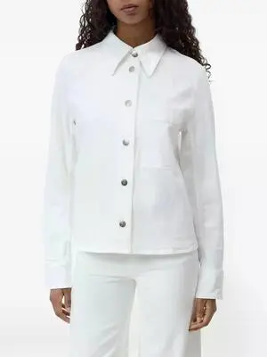 Closed Cotton Denim Chest-pocket Jacket