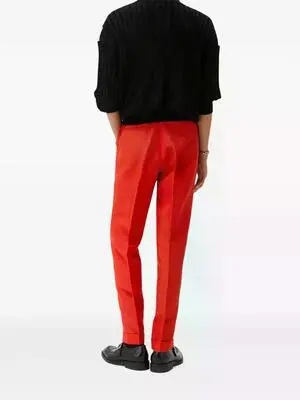 Versace Wool-linen Formal Trousers