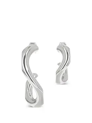 JUSTINE CLENQUET Yara Twisted Earrings