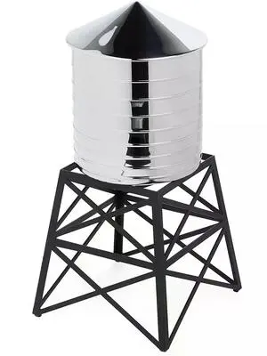 ALESSI Water Tower Food Container - Silver