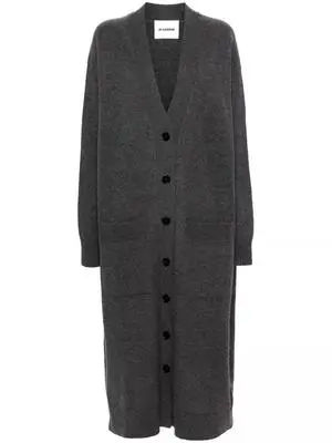 JIL SANDER V-neck Wool Cardigan