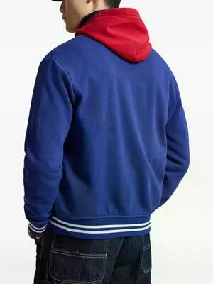 Polo Ralph Lauren Embroidered Fleece Baseball Jacket