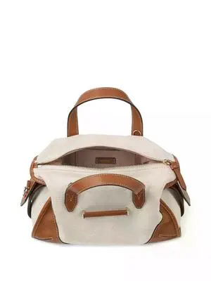 JIMMY CHOO Bar Tote Bag With Leather Trim