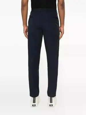 Karl Lagerfeld Logo Plaque Tapered Trousers
