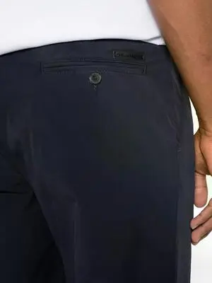 Karl Lagerfeld Logo Plaque Tapered Trousers
