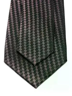 Karl Lagerfeld Houndstooth Tie