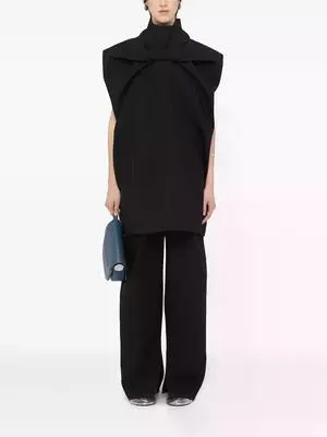 JIL SANDER Raw-cut High-neck Top