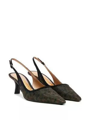 Sam Edelman Bianka Leopard-print Slingback Pumps